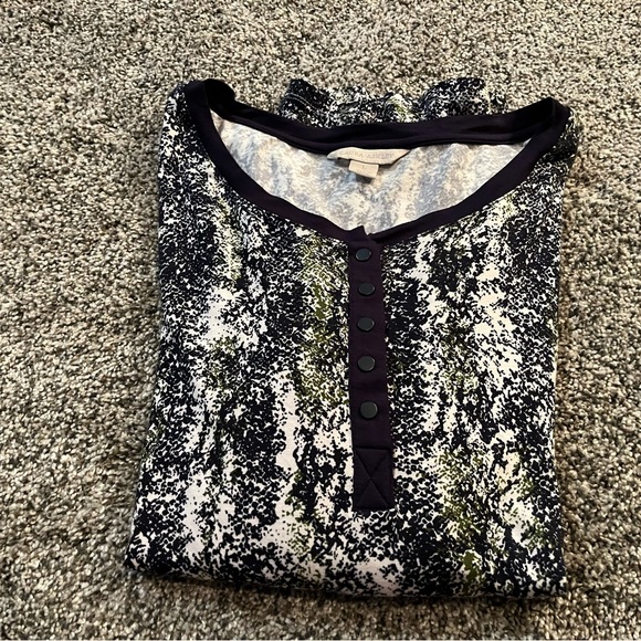 Laura Ashley | Tops | Laura Ashley Henley | Poshmark